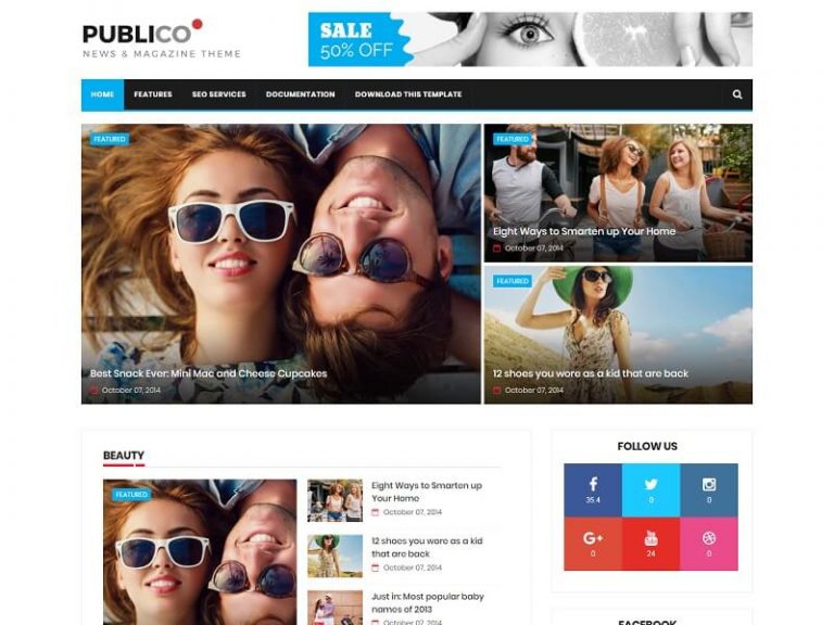 32 Best Free Responsive Blogger Templates 2025