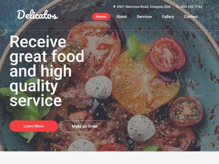 17 Best Food & Restaurant Html Website Templates 2025