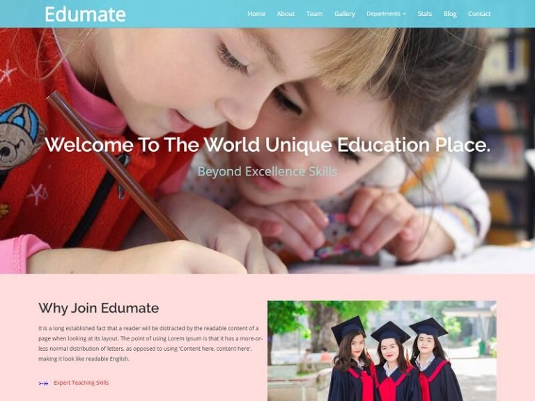 22 Best Free School Website HTML Templates 2025 - Ventasoftware