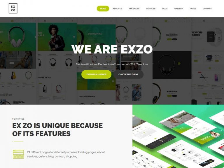 15 Best Electronics HTML Website Templates 2025