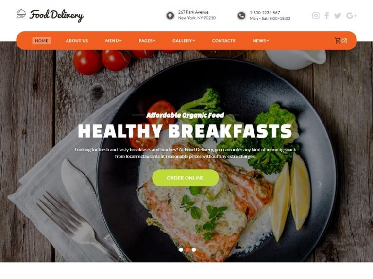 17 Best Food & Restaurant Html Website Templates 2025