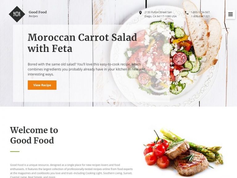 17 Best Food & Restaurant Html Website Templates 2025