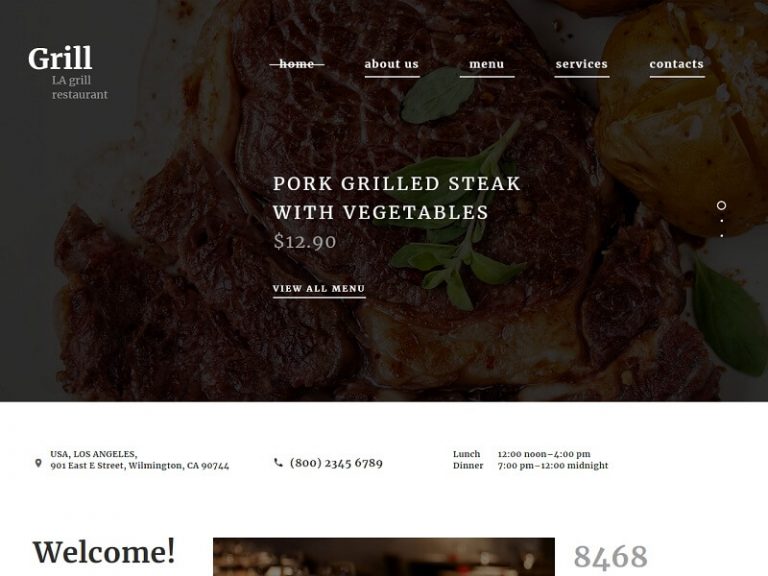 17 Best Food & Restaurant Html Website Templates 2025