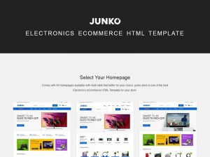 15 Best Electronics HTML Website Templates 2025