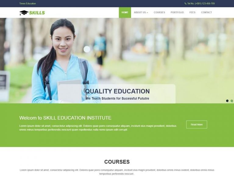 22 Best Free School Website HTML Templates 2025 - Ventasoftware
