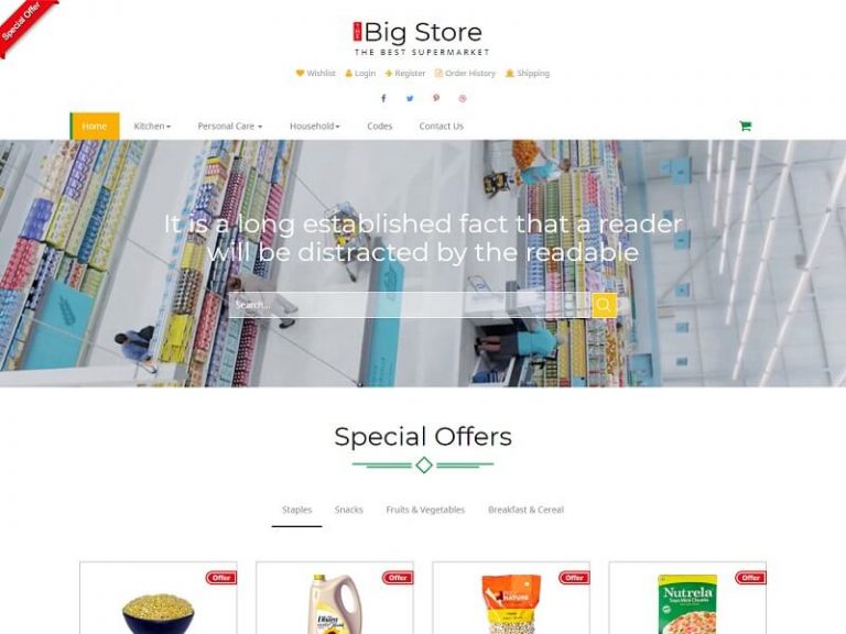 21 Best Free eCommerce HTML Website Templates In 2024