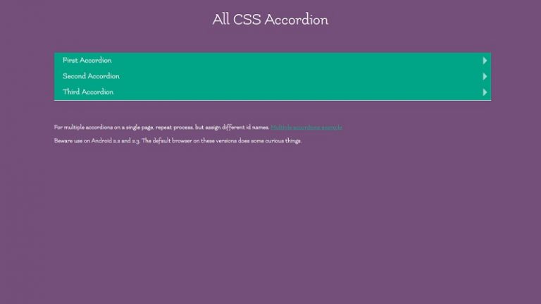 13 Best Free CSS Accordions In 2025 | Ventasoftware