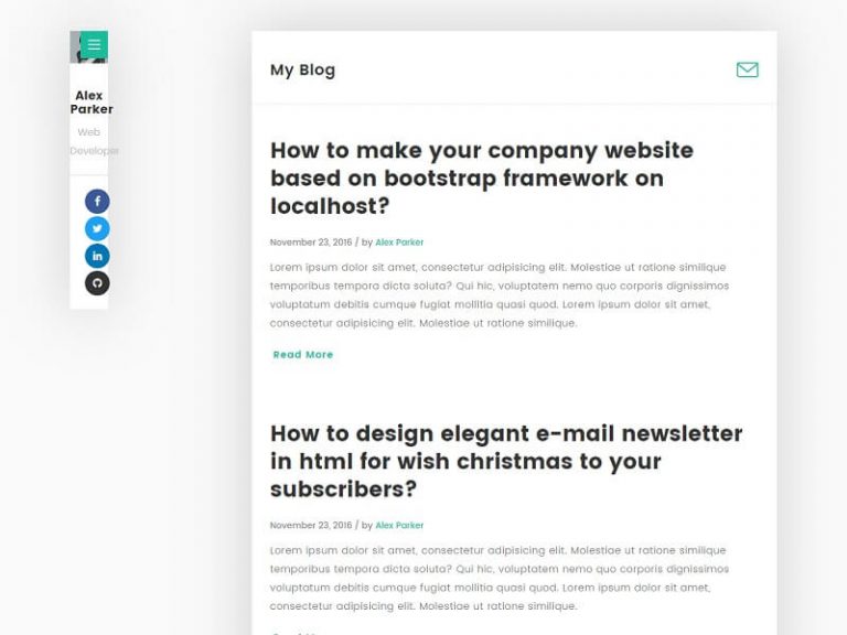 12 Best Free Blog HTML Website Templates In 2025
