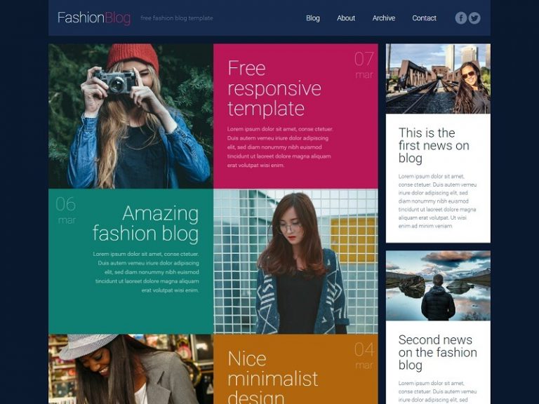 12 Best Free Blog HTML Website Templates In 2025
