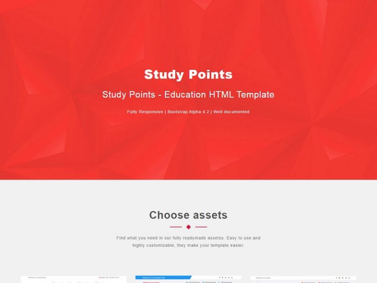 18 Best Study HTML Website Templates 2025 - Ventasoftware