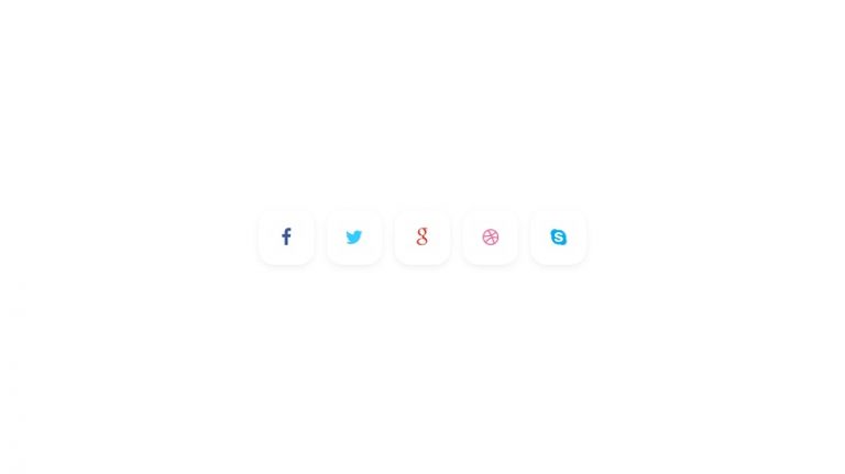 16 Best Free Html Css3 Social Media Buttons And Icons 2024
